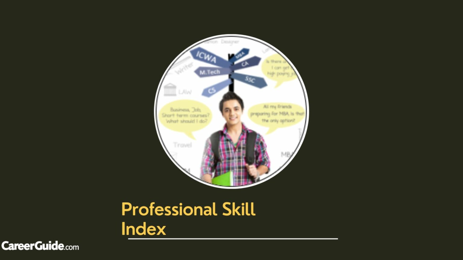 NEED FOR PROFESSIONAL SKILL INDEX - CareerGuide