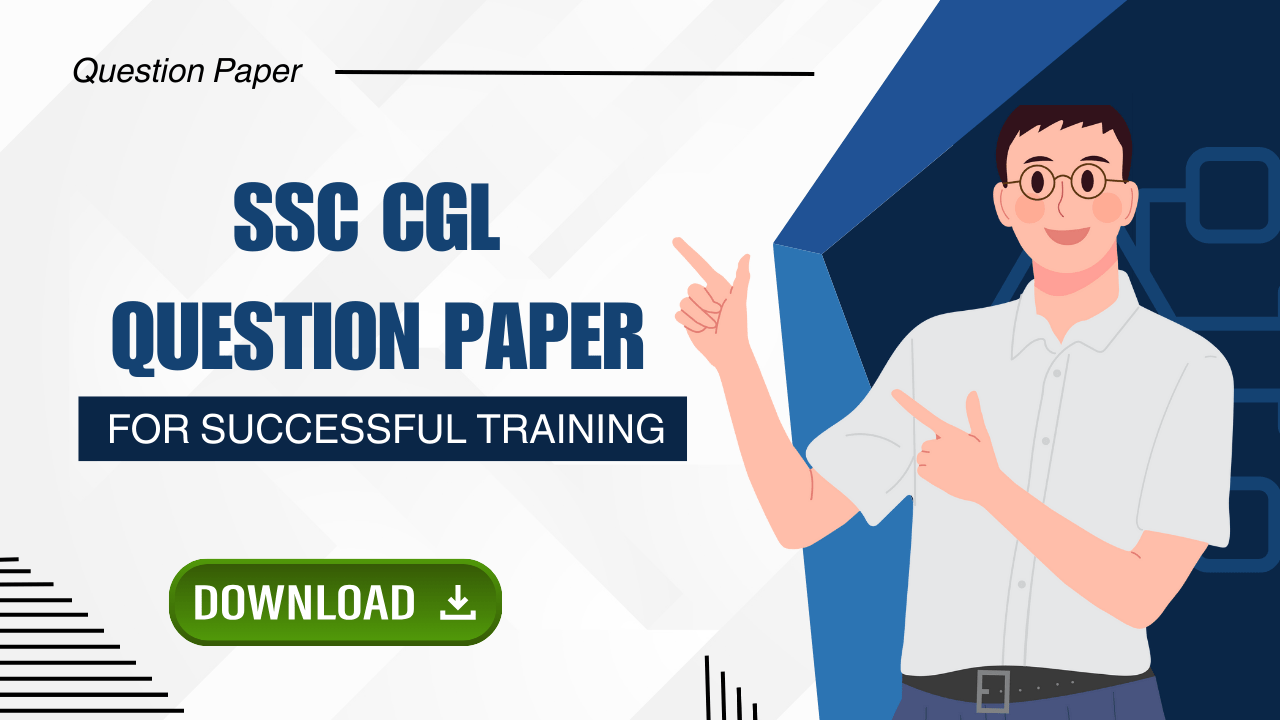 SSC CGL Last Year Question Paper
