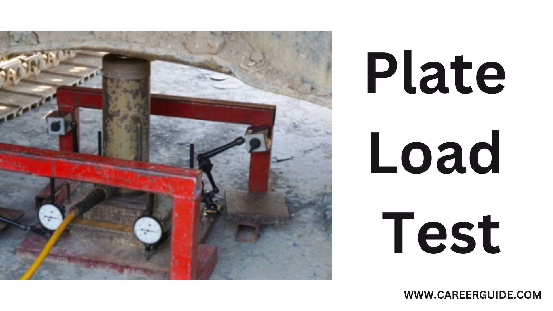 Plate Load Test : Purpose and Applications, Equipment - CareerGuide