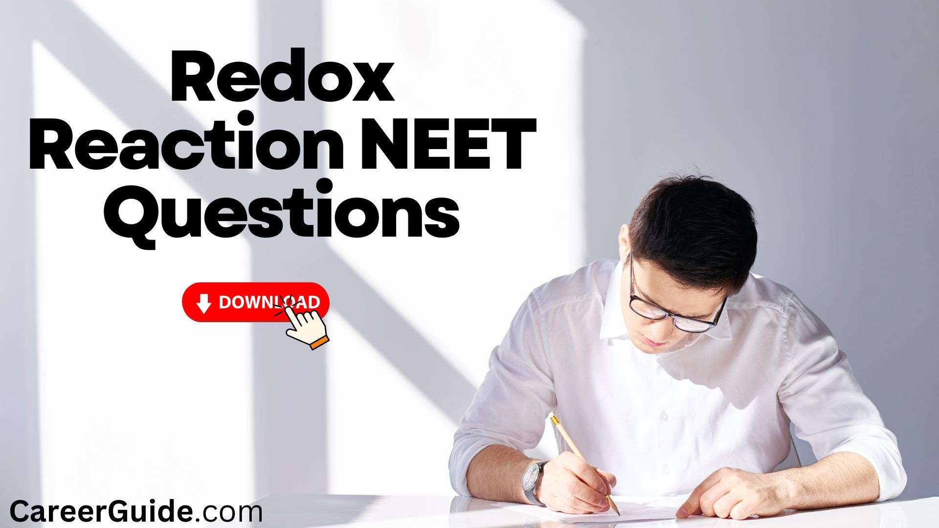 Redox Reaction NEET Questions: Answer Key, pdf - CareerGuide